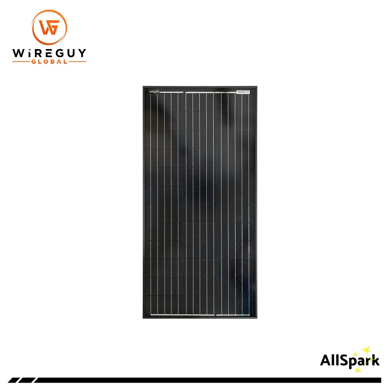 AllSpark 100W AllSpark Glass Solar Panel – Wire Guy Global