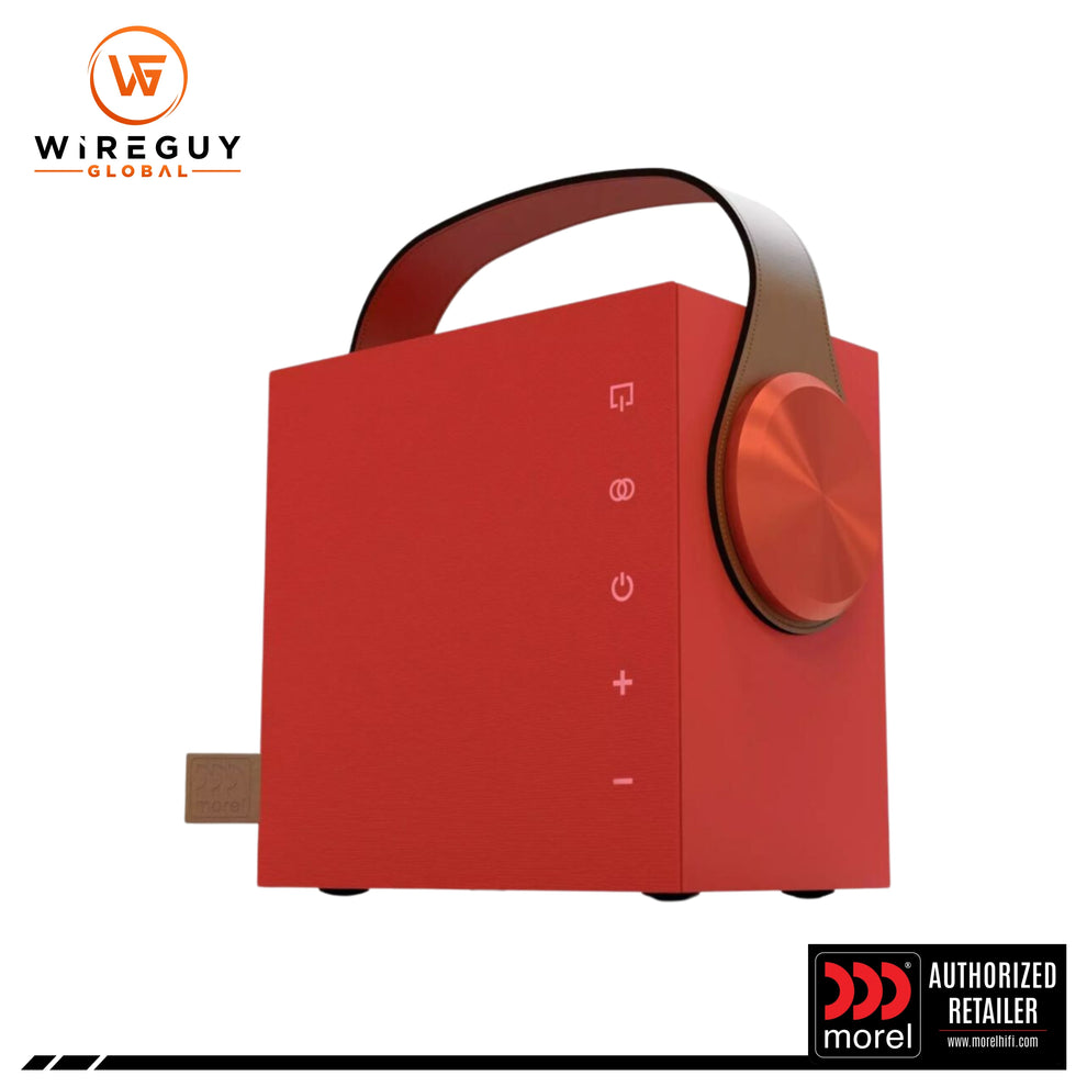Morel Biggie Wireless Rechargeable Bluetooth Speaker - Ruby Red – Wire ...