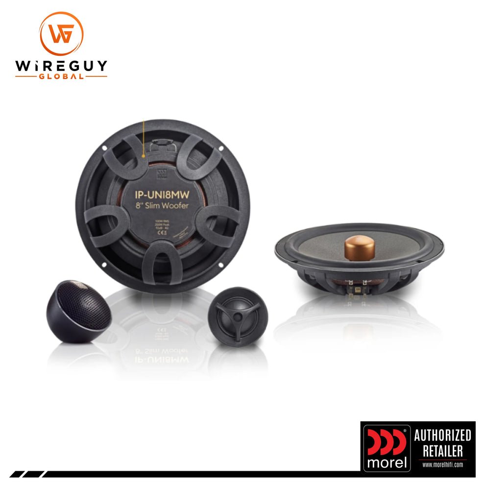 Morel Integration Series Universal 8" 2-Way Component Speakers – Wire Guy Global