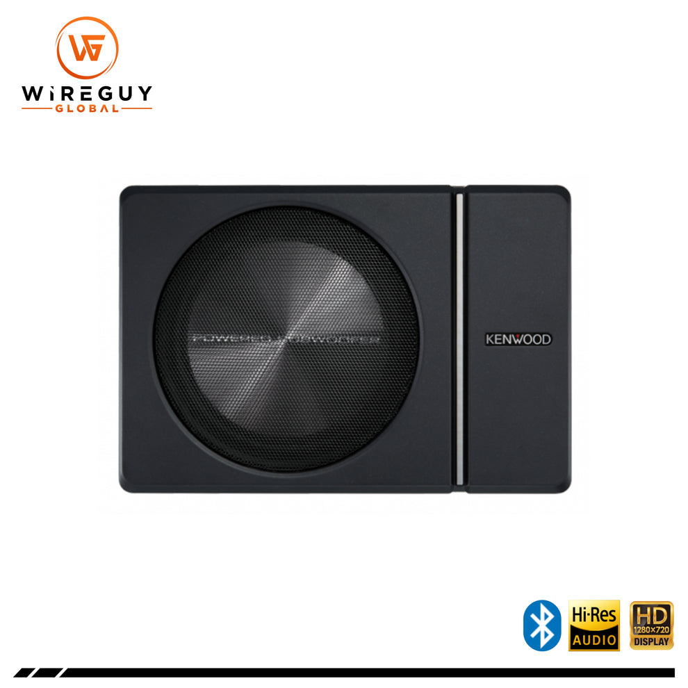 Kenwood KSC-PSW8 Compact Powered 8" Subwoofer – Wire Guy Global