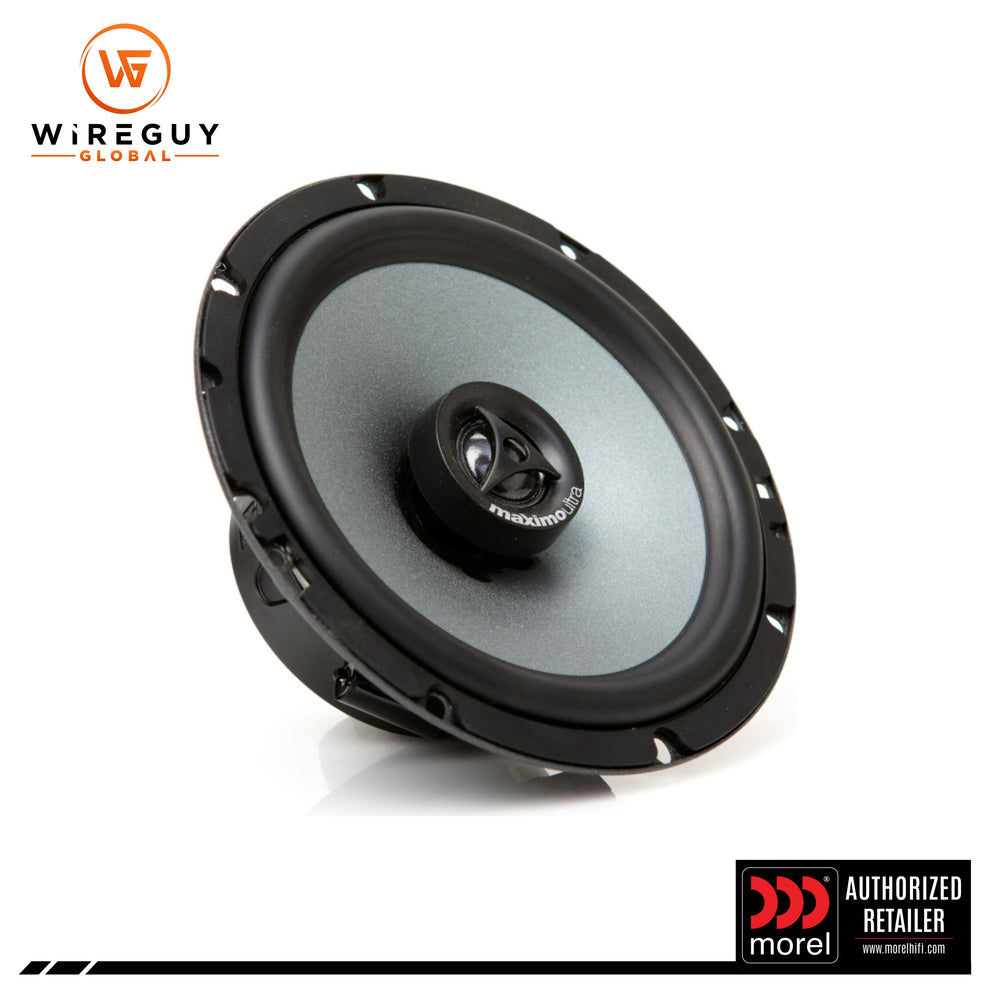 Morel Maximo Ultra 6.5" Coaxial Speakers - 80W RMS – Wire Guy Global
